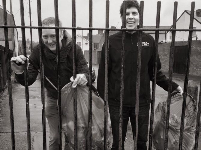 Litter pick 1 - The Cardiffian